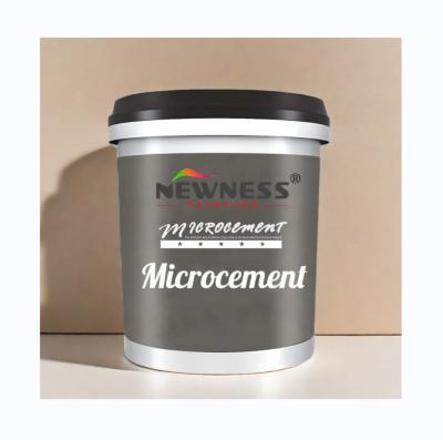 China Microcement Coating Matte High Glossy for Indoor Wall Ground 15m² Coverage Custom Color for sale