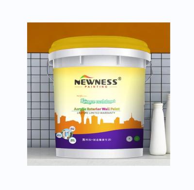 China Resist Damp Water Heat Acid Alkali 1 Gallon Acrylic Paint for Professional Liquid Coating for sale