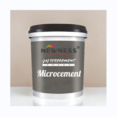 China Indoor Wall and Ground Microcement Coating 15m² Coverage Matte Gloss Finish Custom Color for sale