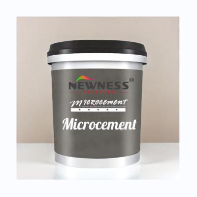 China Industrial Style Micro Cement Floor Paint with 15 Square Meter Coverage Vibrant Colors for sale