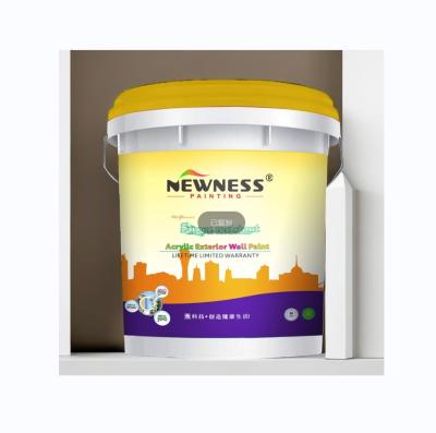 China Stone Texture Elastomeric Waterproofing Paint with Crack Resistance and Performance for sale