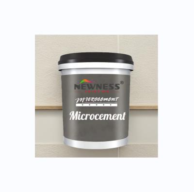 China Silicate Microcement Wall Paint Coarse Medium Fine Sand Texture 15m² Coverage for sale