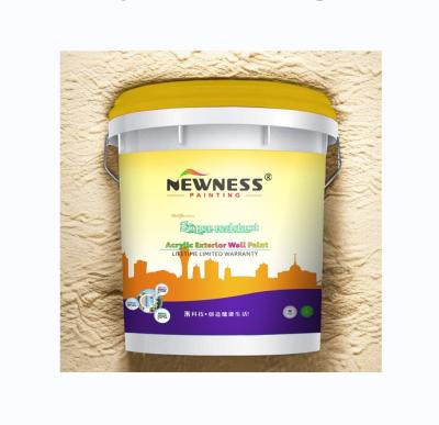 China Faux Concrete Finish Sandstone Paint Decorative Wall Coating 20kg Water Based for sale
