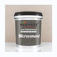 China Exterior Interior Decoration Microcement Non-slip Wear Resistant 15m² Coverage Matte Glossy for sale