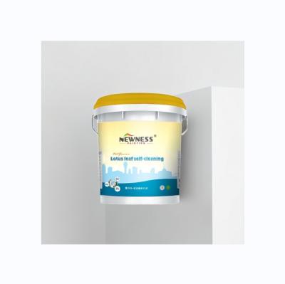 China NEWNESS Acrylic Exterior Wall Paint Building Coating 60um Dry Film Thickness Liquid Spray for sale