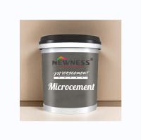 China Water Based Micro Cement Coating for Interior Wall Paint 15m² Coverage Matte Glossy for sale