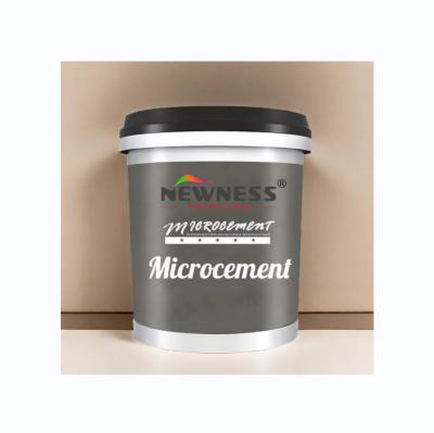 China Water Based Micro Cement Coating for Interior Wall Paint 15m² Coverage Matte Glossy for sale
