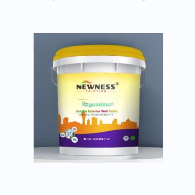 China Non Toxic Acrylic Waterproof Coating for Building Spray Italian Colored Sand Paint 20kg for sale