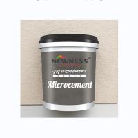 China Non-Toxic Eco Friendly Micro Cement Coating in High Glossy Color Based on Color Chart for sale