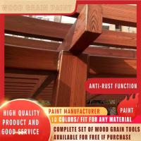China Single Component Wooden Grain Electrostatic Powder Coating for Furniture Paint 80-120 Microns for sale