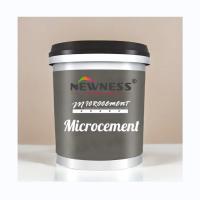 China 20KG/BUCKET Volume Microcement Floor Kit High Glossy Finish Durable Scratch Resistant for sale