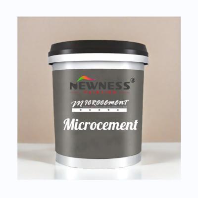 China 20KG/BUCKET Volume Microcement Floor Kit High Glossy Finish Durable Scratch Resistant for sale