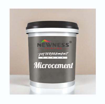China French VOC Certified Micro Cement Wall Paint for Interior and Exterior 15m² Coverage for sale