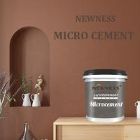 China French VOC Certified Micro Cement Wall Paint for Interior and Exterior 15m² Coverage for sale