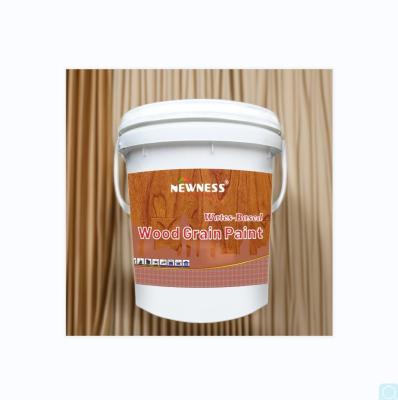 China Interior Design Wood Stain Lacquer Wood Grain Powder Coating for Brush Application 1L for sale