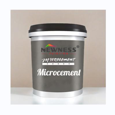 China Interior Brush Coating Micro Cement Acrylic Powder Coating with Environmental Friendly Feature for sale