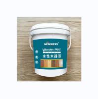 China High Glossy Black Wood Stain Furniture Coating Satin Finish Paint 1L for sale