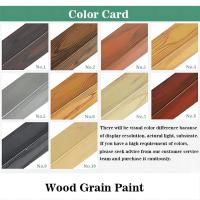China Heat Transfer Resin Epoxy Wood Grain Electrostatic Spray Powder Coating 60-120 Mesh for sale
