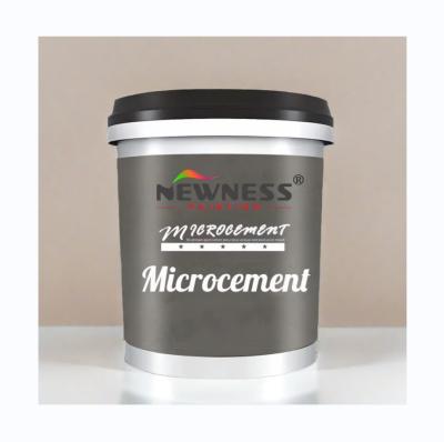 China Non-Toxic Micro Cement for Ceiling Floor Wall 15m² Coverage Matte Gloss Finish for sale