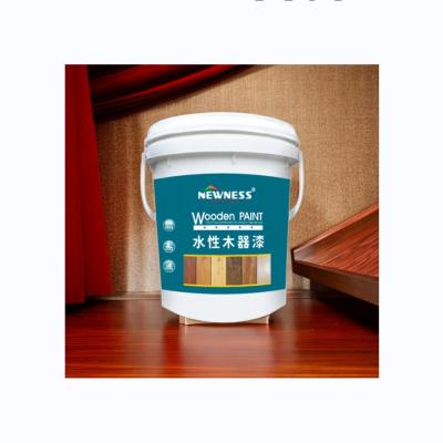 China Water Based Polyurethane Acrylic Polymer Emulsion Wood Top Coat Paint 20kg for sale