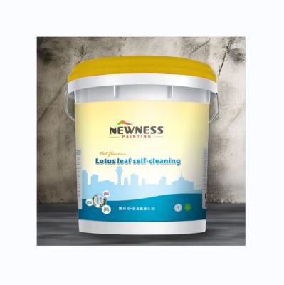China High Glossy Acrylic Exterior Wall Paint Sun Resistant 20kg Pail CAS 79-10-7 for sale