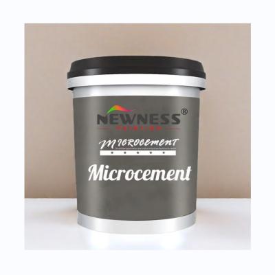 China 15 Square Meter Coverage Liquid Coating Micro Cement Paint Perfect for Any Floor Wall for sale