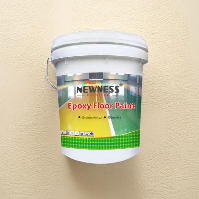China 20kg Bucket Waterborne Epoxy Floor Coating Durable Moisture Proof for Industrial Use for sale