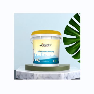China Transparent and White Interior Exterior Building Coating Paint 25kg Barrel for sale