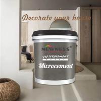 China French VOC Certified Microcement Kit for Floor and Wall 15m² Coverage Matte Gloss for sale