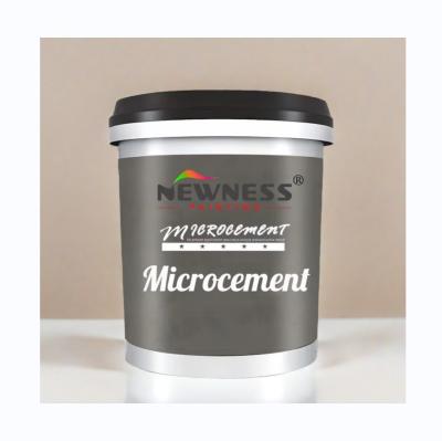 China French VOC A Certified Polymer Waterproof Microcement Coating 15m² Coverage Matte Gloss for sale