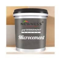 China French VOC A Certified Micro Cement Wall Paint 5L for Home Hotel Interior Decoration for sale