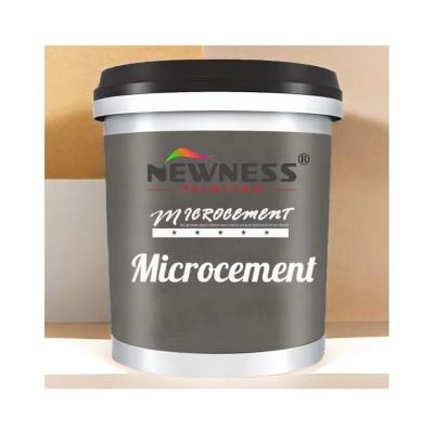 China French VOC A Certified Micro Cement Wall Paint 5L for Home Hotel Interior Decoration for sale