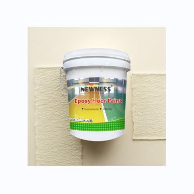 China Waterborne Epoxy Garage Floor Paint Coating Solvent-Free Transparent 2K Top Coat for sale