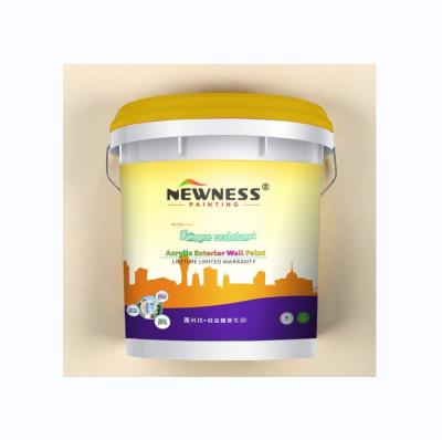 China Customized Exterior Latex Wall Paint 18L for Durable Outdoor Decoration and Protection for sale