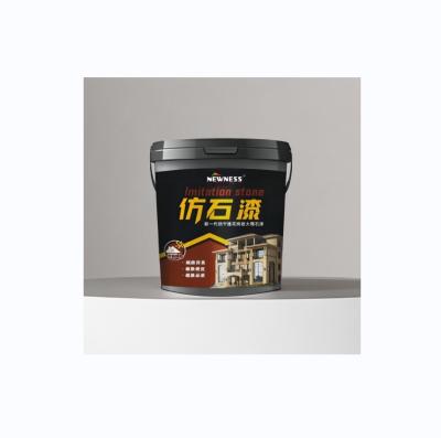 China Waterproof Exterior Heat Insulation Lime Wash Paint 15 Years Spray Application Method for sale