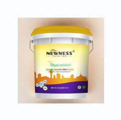 China 20kg Exterior Latex Coating Wall Paint for Interior Decorated Rooms for sale
