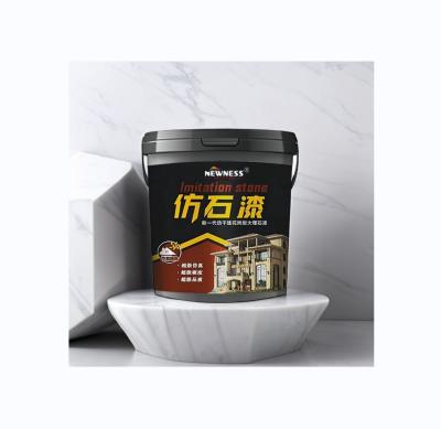 China MF Tio2 Fireproof Fast Dry Faux Stone Paint for Building Materials 20kg for sale