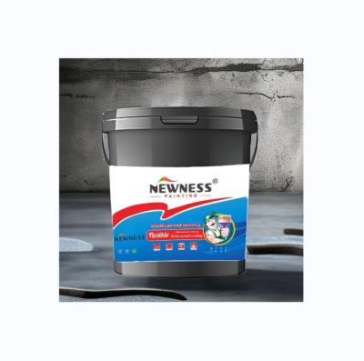 China 65% Solid Content Silicone Rubber Waterproof Coating for Concrete Flat Roof Brush Application for sale