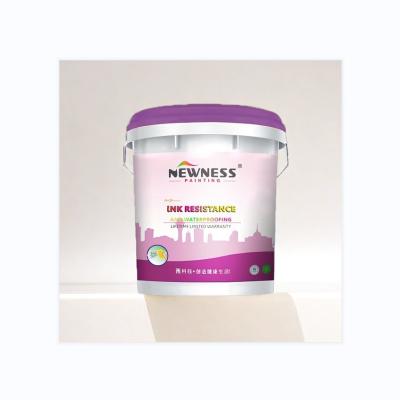 China Fucsia Interior Wall Paint Acid Proof Coating for House Decoration 20kg for sale