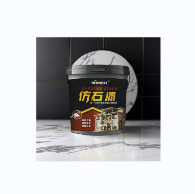 China Long Shelf Life Fast Drying Liquid Granite for External Wall Decoration 20kg for sale