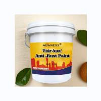 China Single Part Alkyd Iron Steel Paint Building Coating Oxide Red 20L Easy Application for sale