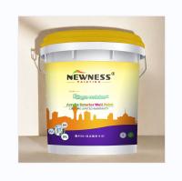 China Stain Resistant Elastic Flat Exterior Wall Latex Paint 18L Coating for Durable Finish for sale