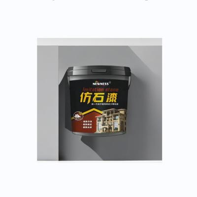 China Spray Application Method Stone Texture Granite Wall Coating with 12 Months Shelf Life for sale