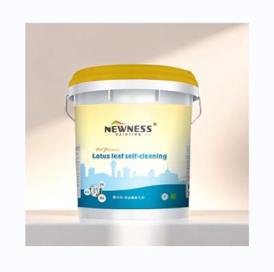 China Exterior Water Based Acrylic Gray Paint for Walls 20kg Bucket 12 Month Shelf Life for sale