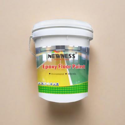 China Epoxy Floor Cover Varnish 20KG Bucket High Traffic Areas Color Chart Options for sale