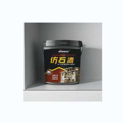 China Granite Stone Effect Paint Easy Application Durable Finish for Interior Exterior Walls 1L 5L for sale