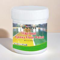 China Glossy Waterproof 2K Two-Component Epoxy Floor Paint AB Glue For Floor Coating MF Tio2 for sale