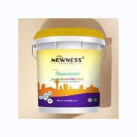 China Exterior Latex Coating for Coastal Building Tiles 18L Elastic Color Light Protection for sale