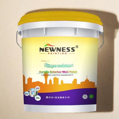 China Pure Acrylic Latex Paint for Interior and Exterior Walls 18L Free Sample for sale