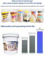 China Natural Stone Paint Coat Spray Building Coating Acrylic Copolymer 79-10-7 20kg for sale